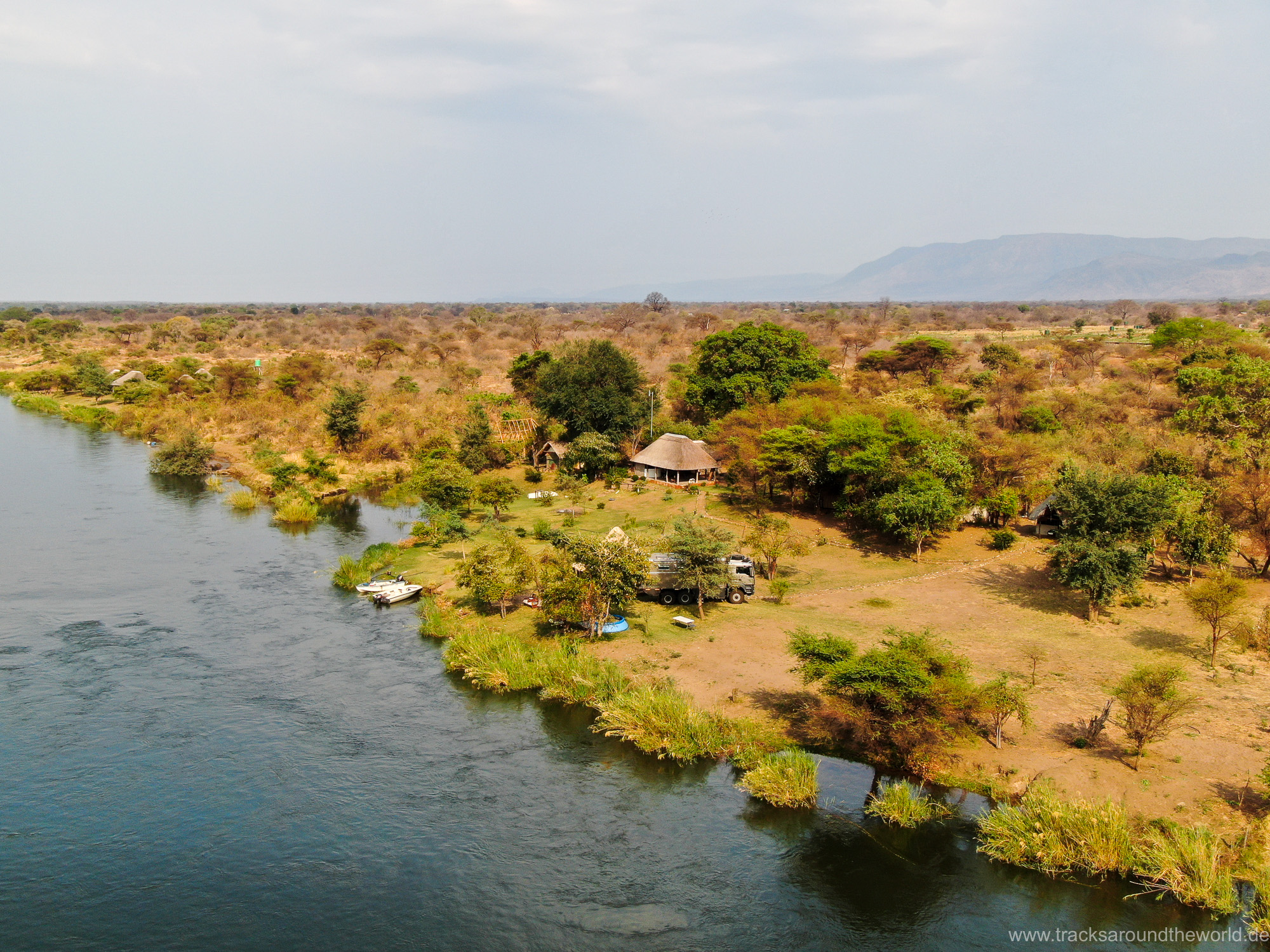 South Zambia: rivers, lakes and waterfalls - tracks AROUND the WORLD ...