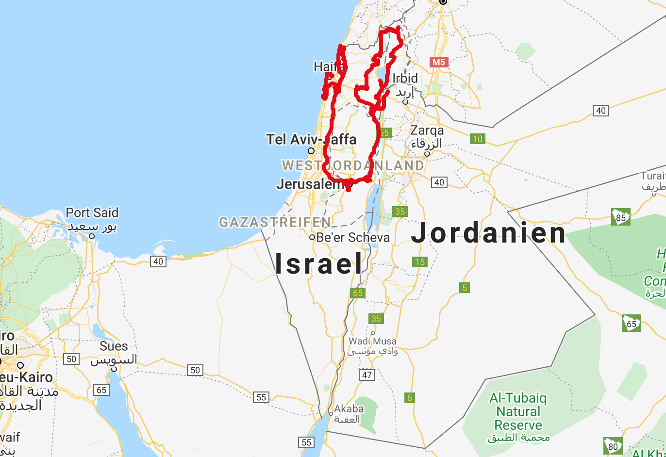 Summary: Israel - tracks AROUND the WORLD - Weltreise mit dem ...